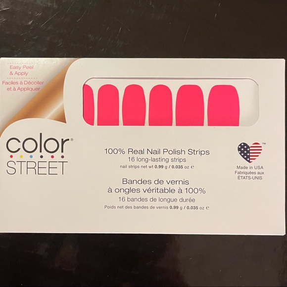 Color Street | Makeup | Shockwave Color Street Nail Strips | Poshmark